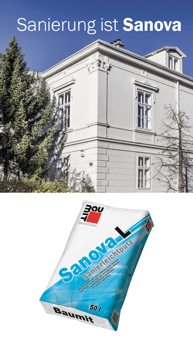 Baumit Saniersystem Sanova | Beratung auf hagebau.at
